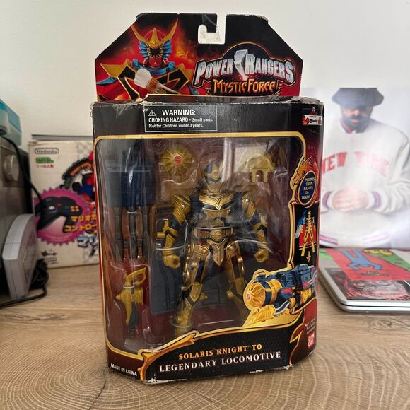 Toys | New 206 Power Rangers Mystic Force Solaris Knight Legendary ...